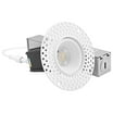 Luxrite 1 Inch LED Trimless Recessed Light with J-Box, 5CCT 2700K-5000K ...