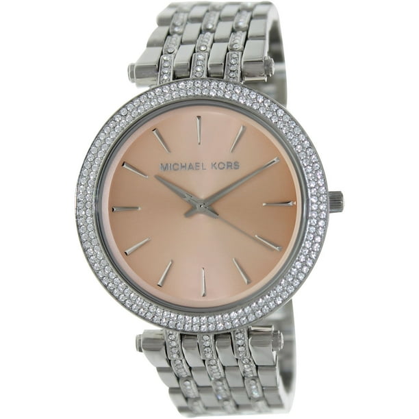 Michael Kors - Michael Kors Women's Darci MK3218 Silver Glitter ...