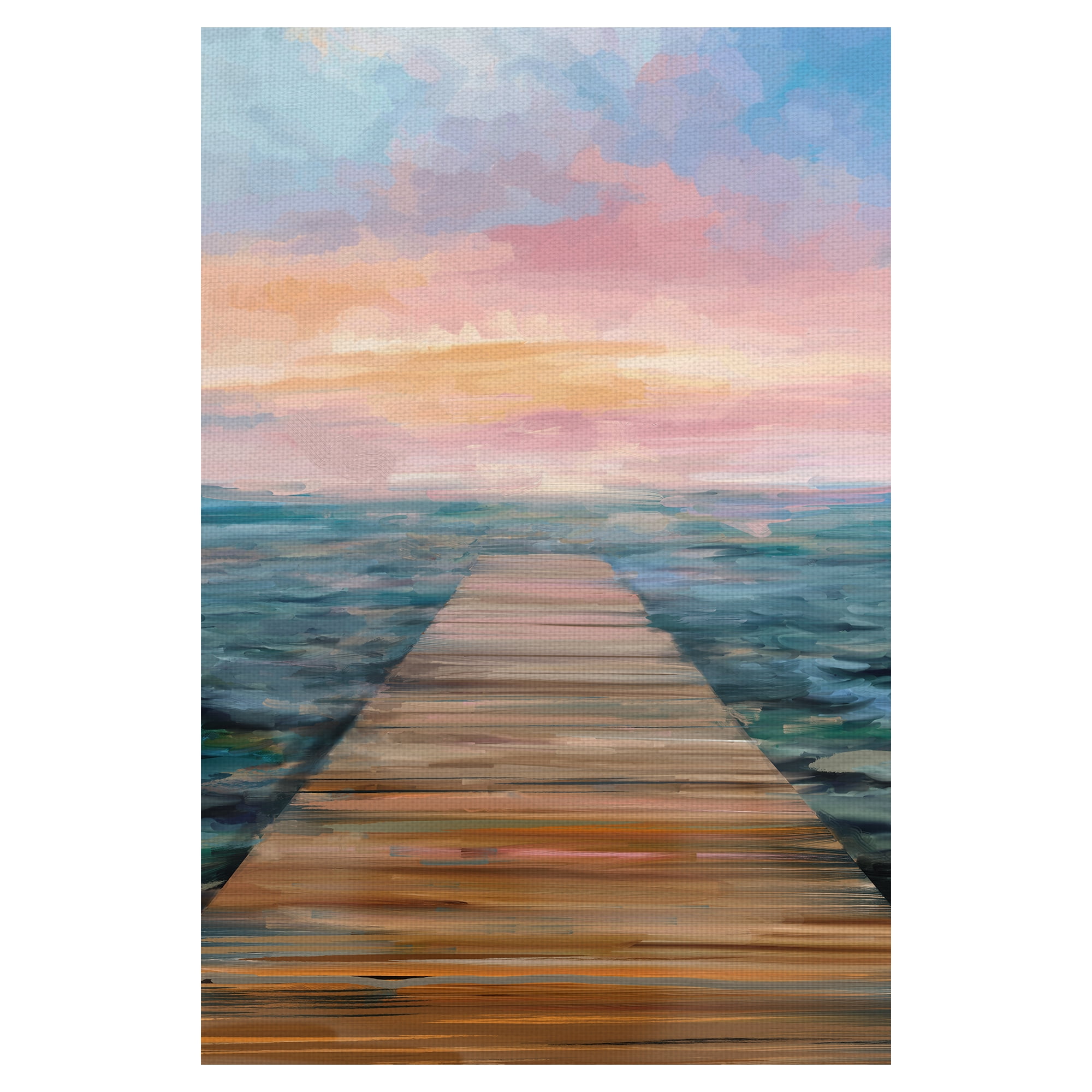 In The Distance by Studio Arts Canvas Art Print - Walmart.com - Walmart.com