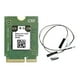AX211NGW WiFi 6E Card+2xAntenna 2.4G&5G&6G M.2 CNVio Bluetooth 5.3 802 ...