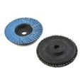 3 Inch Grinding Wheel Flat Hole 10mm Spare Flap Discs For Angle Grinder ...