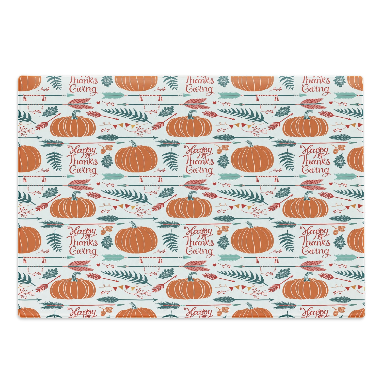 Autumn Pumpkin Cutting Board, Cursive Thanksgiving Lettering with ...