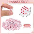 Uxcell 8mm Mini Dice, Translucent Acrylic Tiny 6 Sided Square Corner ...