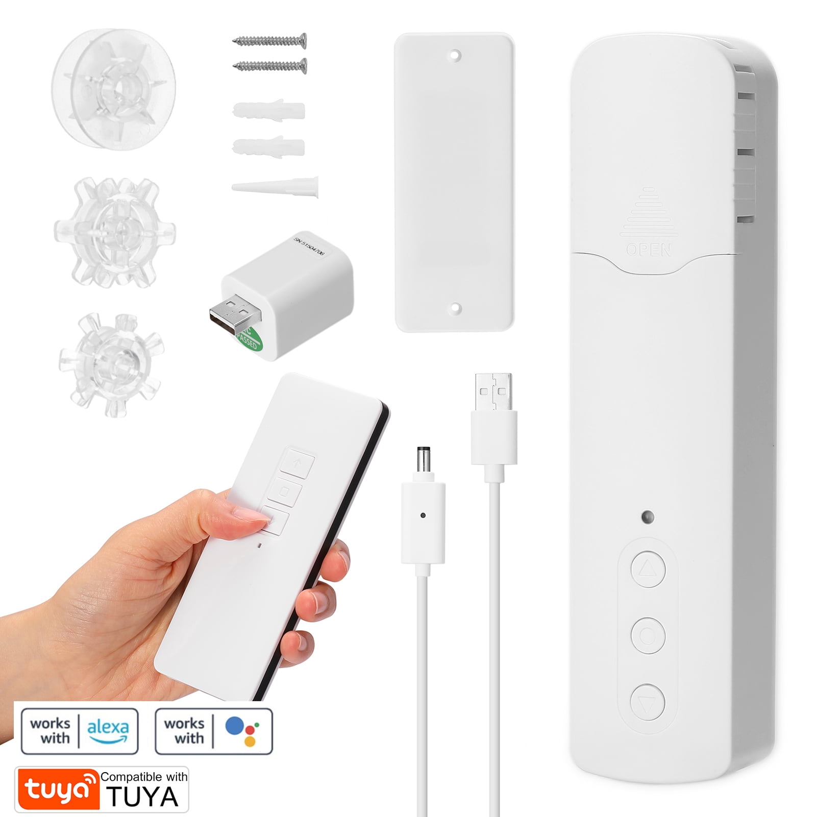 Click here for Graflsoa Smart Bead-Chain Curtain Motor With Alexa... prices