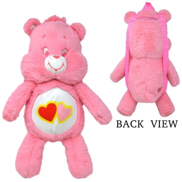 Soft Plush Black Bear Backpack with Adjustable Straps Zippered Pocket ...