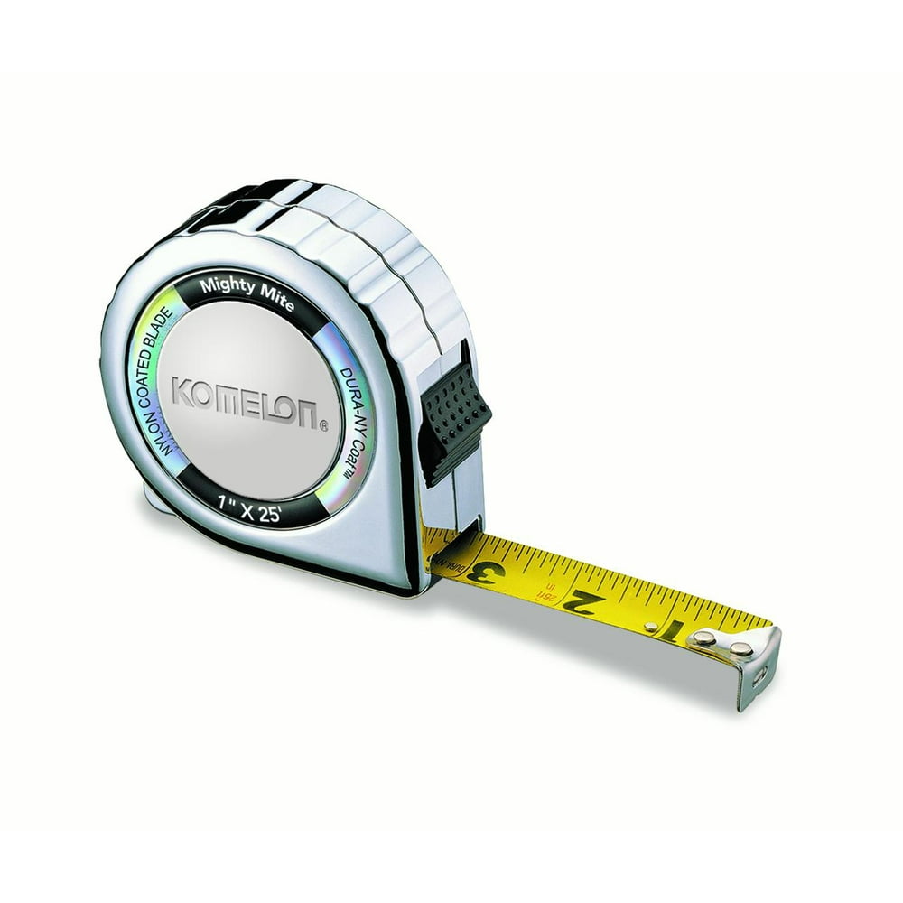 Komelon 525C 25ft Chrome Case Tape Measure - Walmart.com - Walmart.com