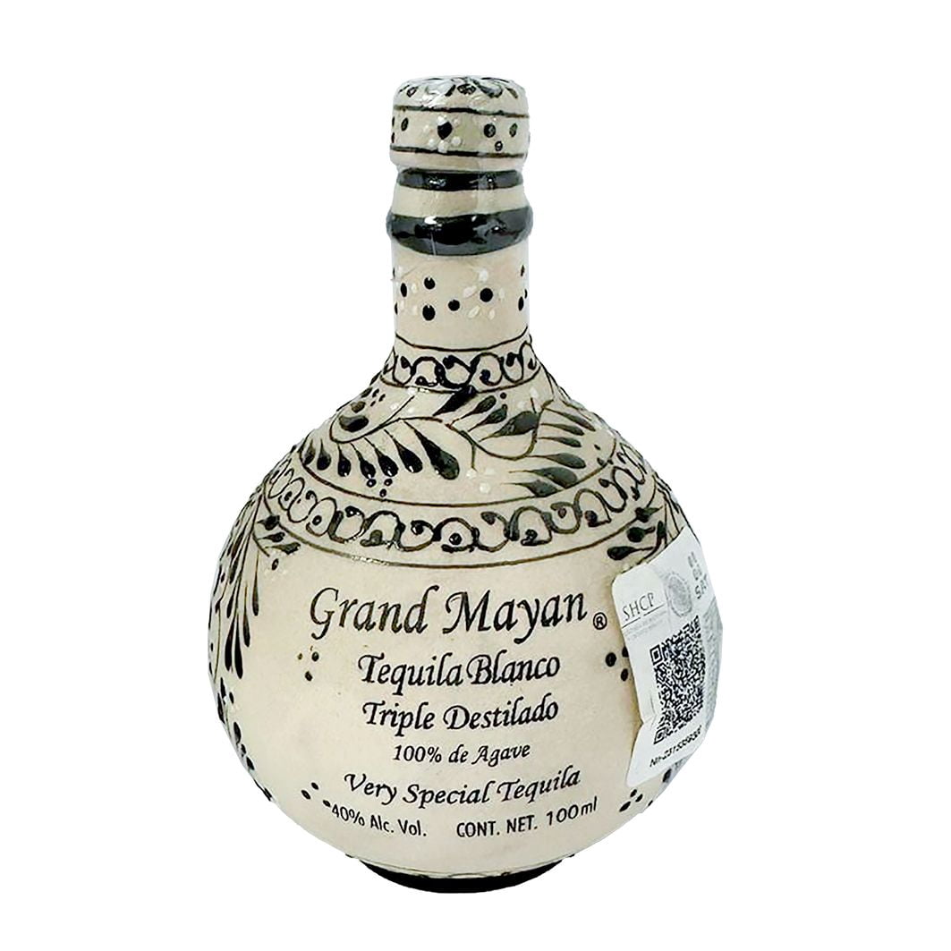 Tequila Blanco Grand Mayan Triple Destilado 100 Ml | Walmart en línea