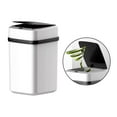Rectangular Kitchen Waste Rubbish Trash can Bins - lids, Automatic ...