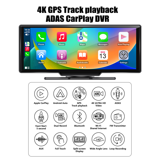 Adas Dash Cam 4K DVR 10.26" IPS with touch Screen 2 cameras for Front ...