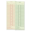 TOPS, TOP1275, Bi-Weekly Time Clock Cards, 500 / Box, Manila - Walmart.com