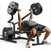 Syedee Chest Press Machine with 1250LBS Capacity, Adjustable Incline ...