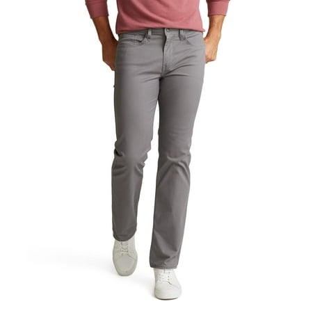 Dockers Men's Straight Fit Jean Cut All Seasons Tech Pants, Burma Grey ...