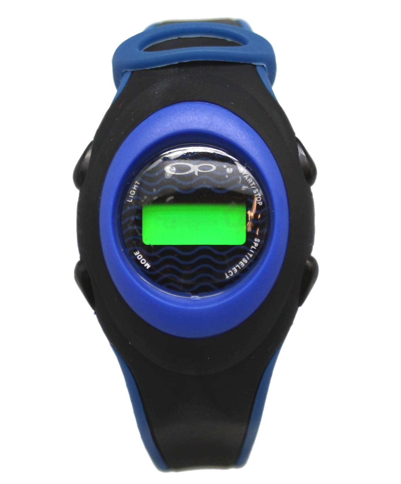 Ocean Pacific Black and Blue Colored Digital Adjustable Band Watch ...
