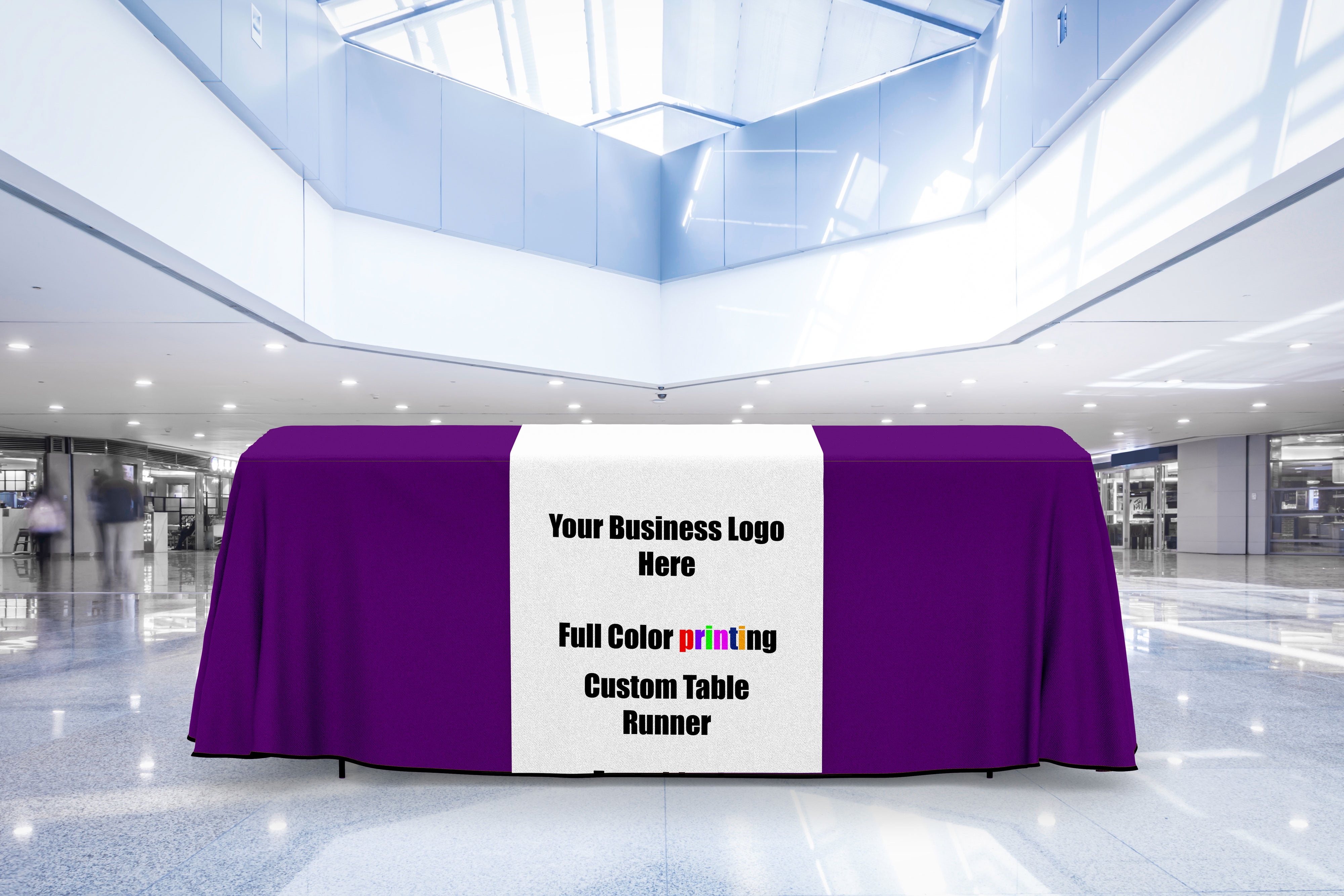 Custom Logo Table Runner, Custom table runner with your logo and ...