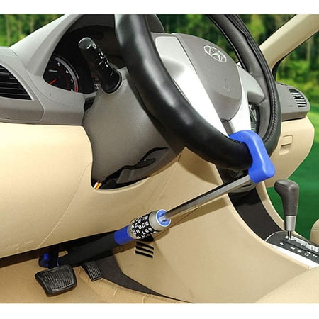 5-Digit Password Anti-Theft car Steering Wheel Lock, Universal keyless ...