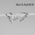 Angel Wing Shape Earrings Everyday Wear Fashionable Women Accessory ...