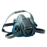 3M Reusable Respirator, Large, Gray/Teal, Quick Latch, Half Facepiece, Silicon Nylon - Walmart.com