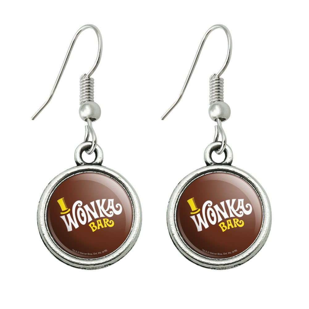 Willy Wonka and the Chocolate Factory Wonka Bar Logo Novelty Dangling ...