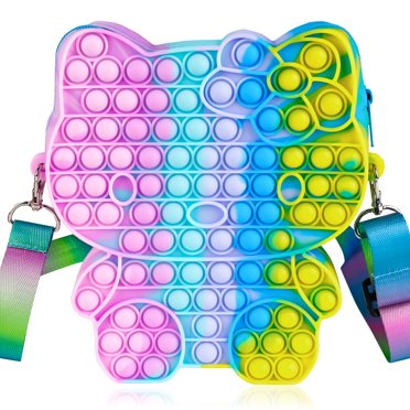 Barbie 2-Pack Silicone Head Shaped Keychain Fidget Popper Sensory Toys ...