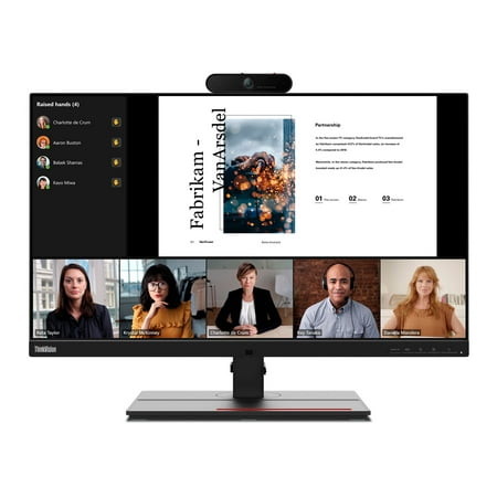 Lenovo ThinkVision P27u-20 27“ UHD Monitor with MC50 WebCam - Walmart.ca