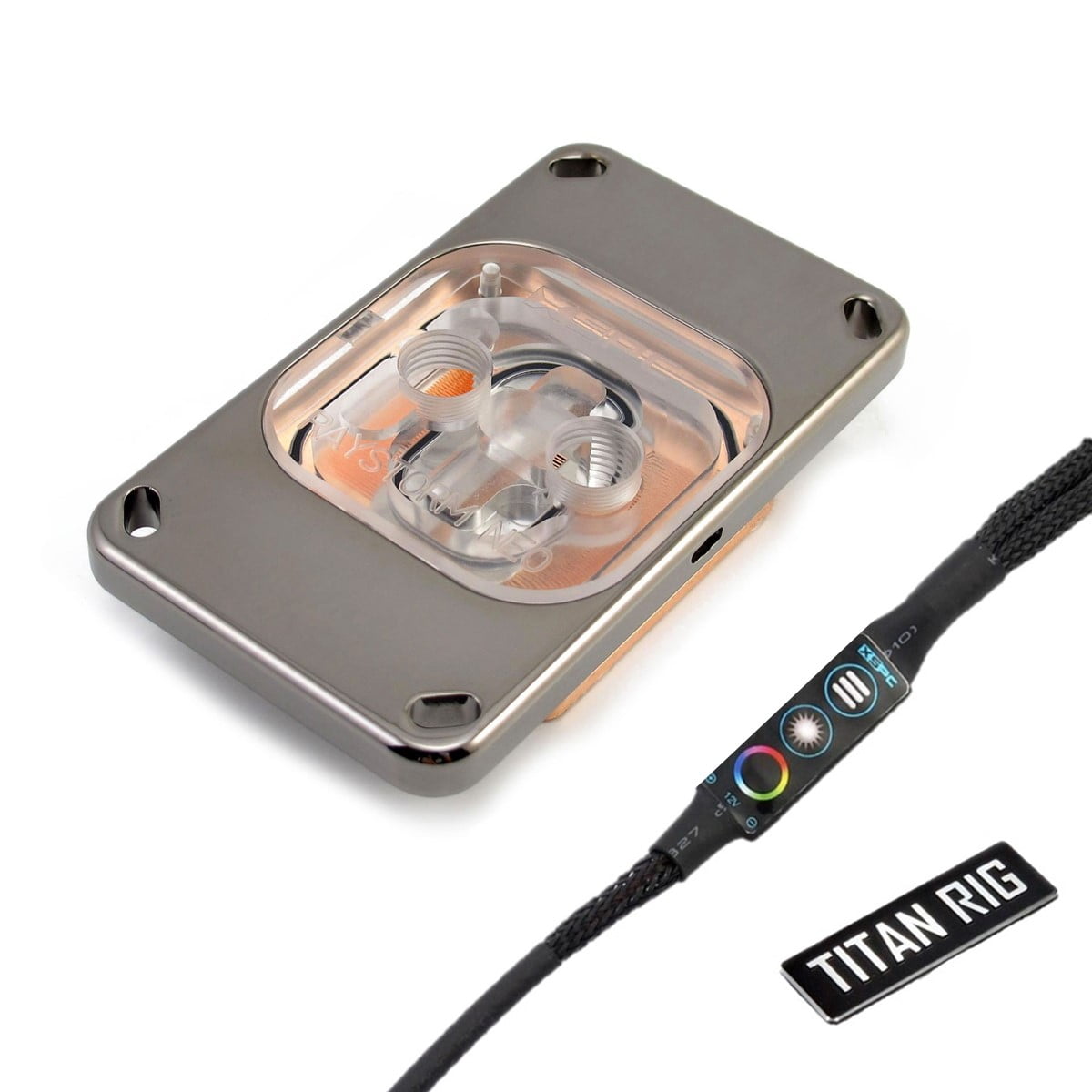 XSPC Raystorm Neo Waterblock, AMD CPU (AM4), Black Chrome - Walmart.com