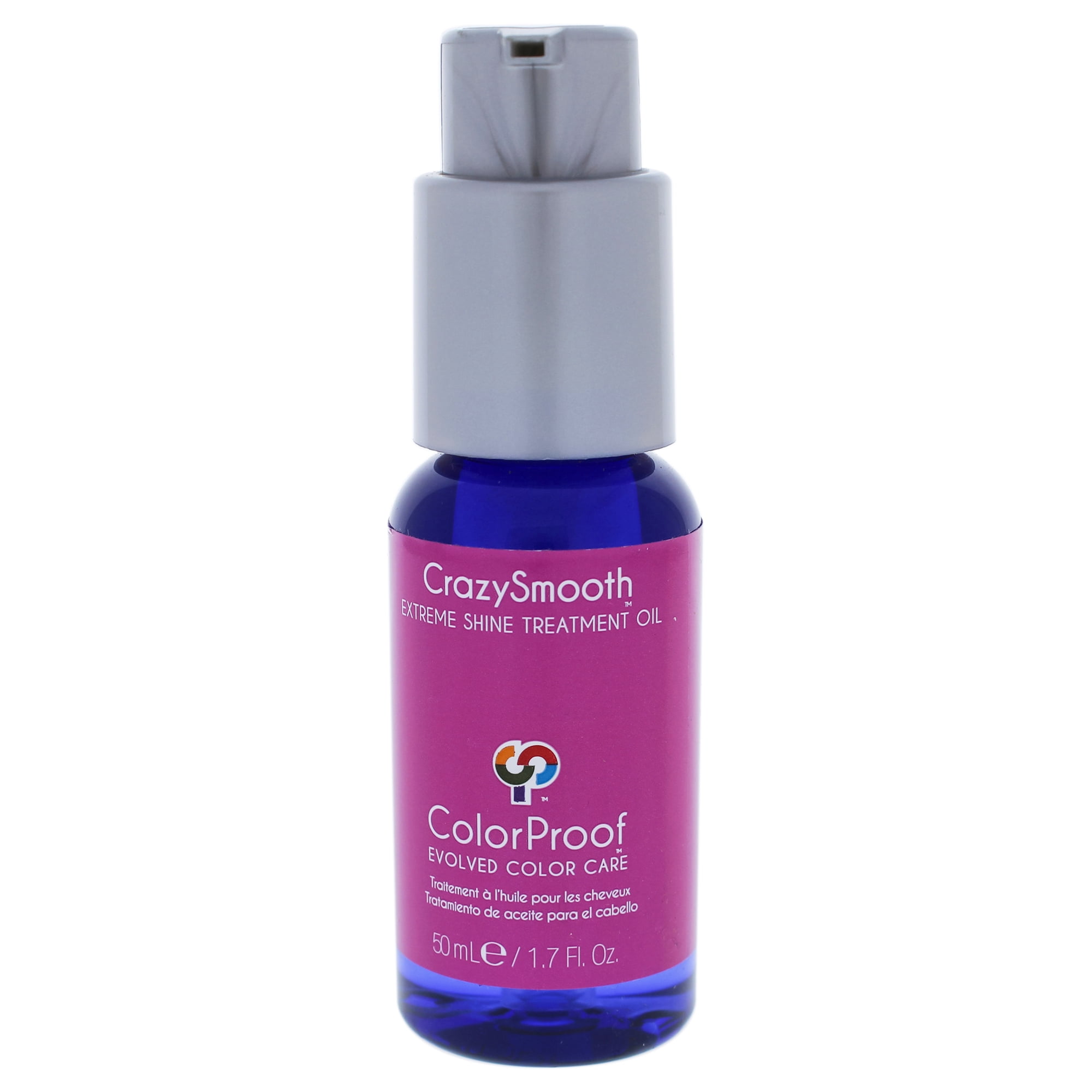 ColorProof CrazySmooth Extreme Shine Treatment Oil for Unisex 1.7 oz ...