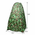 ZJINJIN Portable Pop Up Privacy Shower Tent Shelter + Foldable Potty ...
