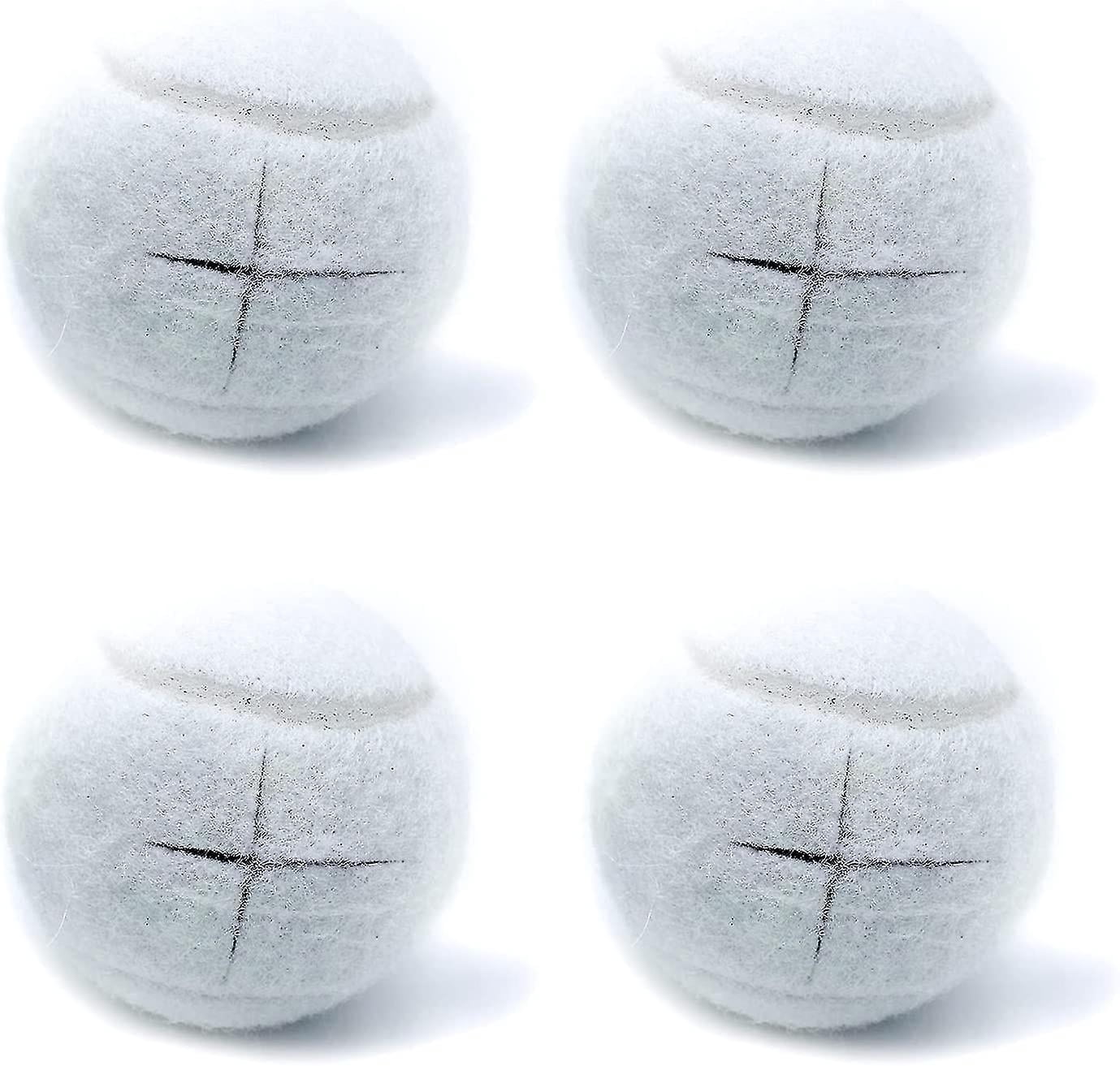 4 Pcs Precut Tennis Balls For Furniture Legs And Floor Protection ...