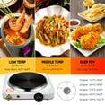 "G · PEH Portable Electric Single Burner, 1000W Hot Plate with ...