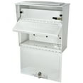 Mail Boss Townhouse Locking Security Mailbox, Alpine White - Walmart.com