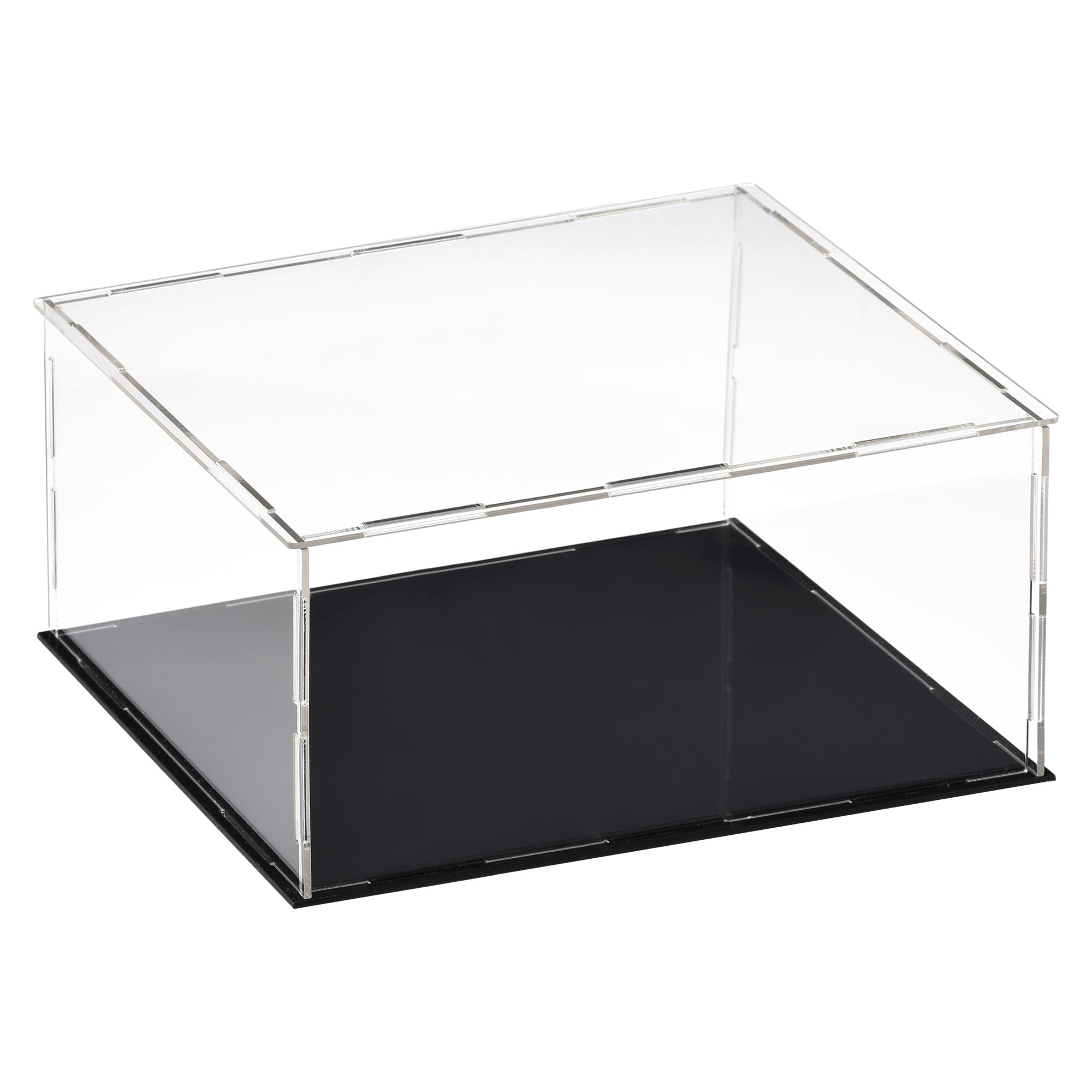 Uxcell Acrylic Clear Display Case Box Dustproof Protection Showcase ...