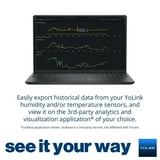 YoLink Smart X3 version Outdoor Temperature data logger with Probe, Thermometer, 1/4 Mile Range ...