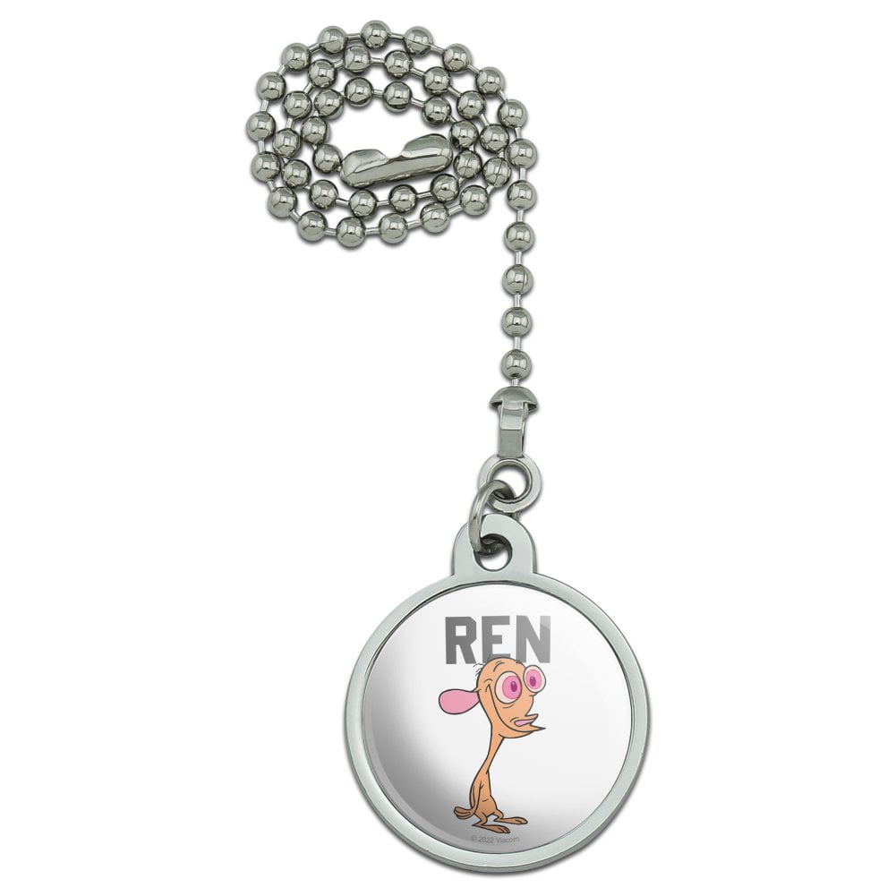 Ren and Stimpy Show Collegiate Ren Ceiling Fan and Light Pull Chain ...
