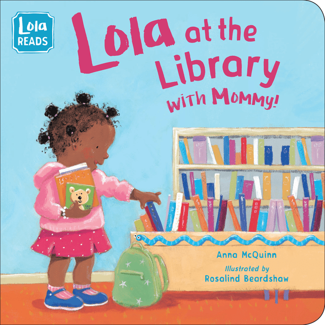 Lola Reads: Lola at the Library with Mommy (Board book) - Walmart.com