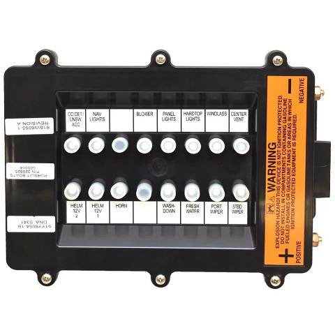 Pursuit Boat Circuit Breaker Box | Brain Black - Walmart.com