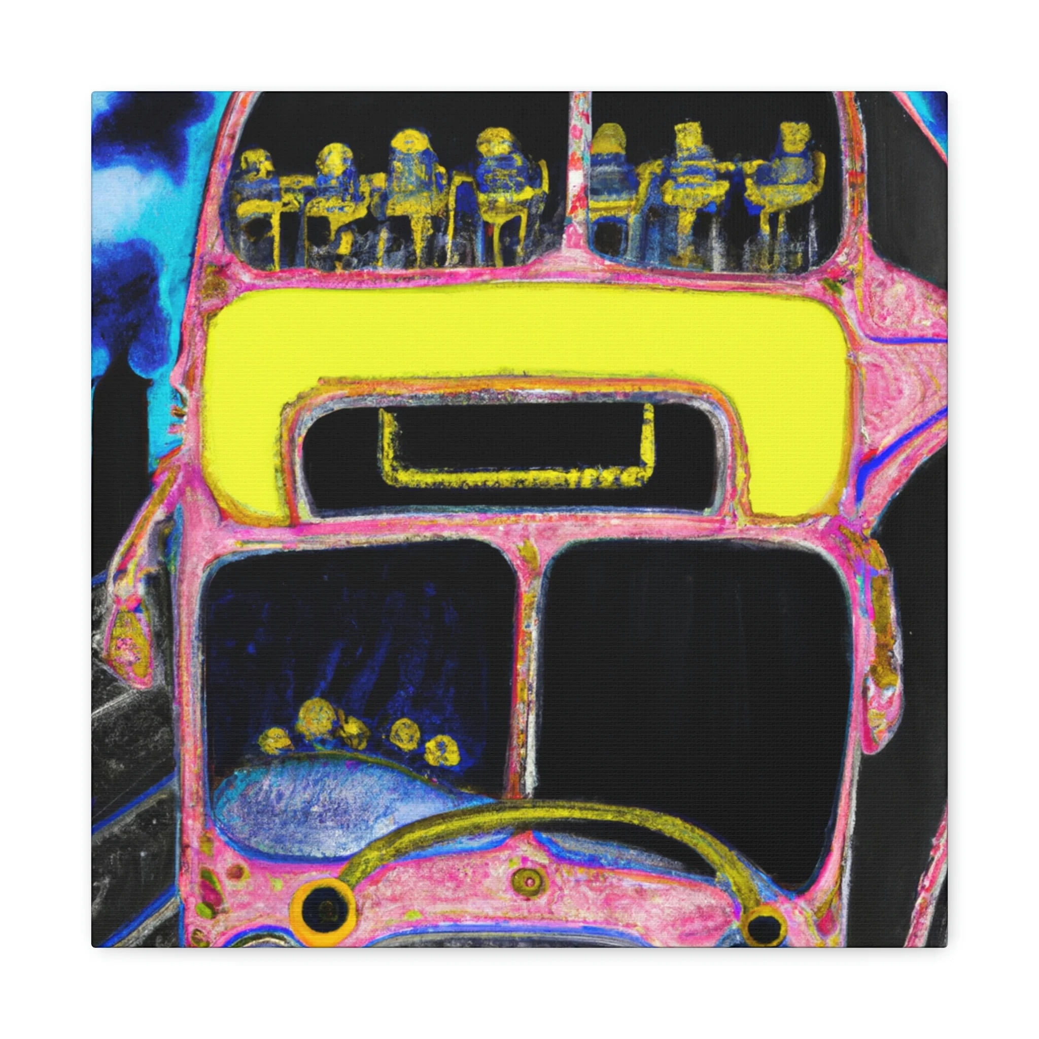 Bus Beneath Baroque - Canvas - Walmart.com