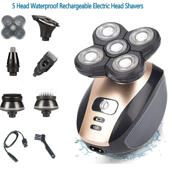 Free Shipping! The Cut Buddy RAZOR FLEX Electric Bald Shaver Waterproof ...