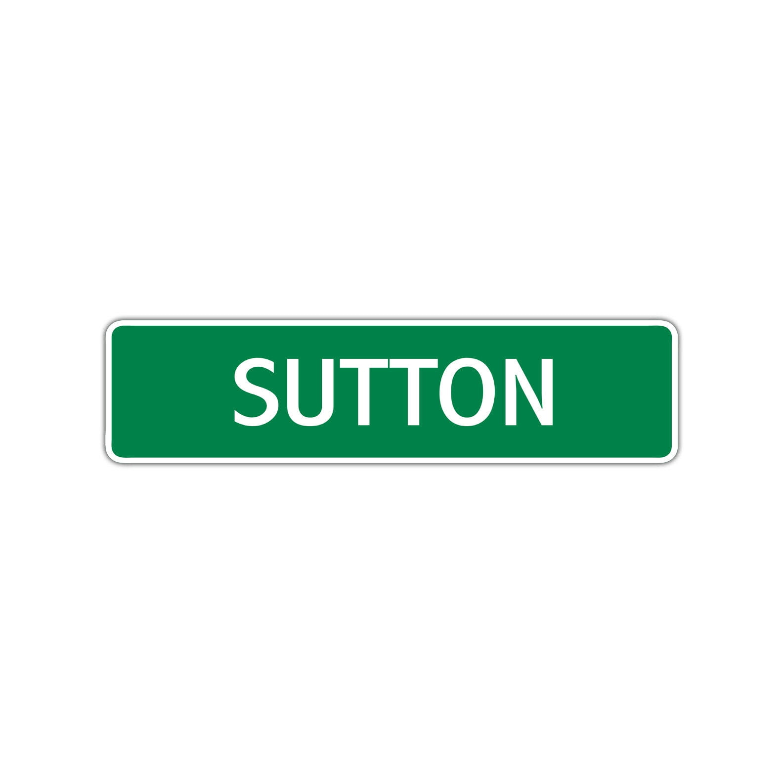 Sutton Boys Children Name Letter Printed Wall Plaque Decoration Label ...