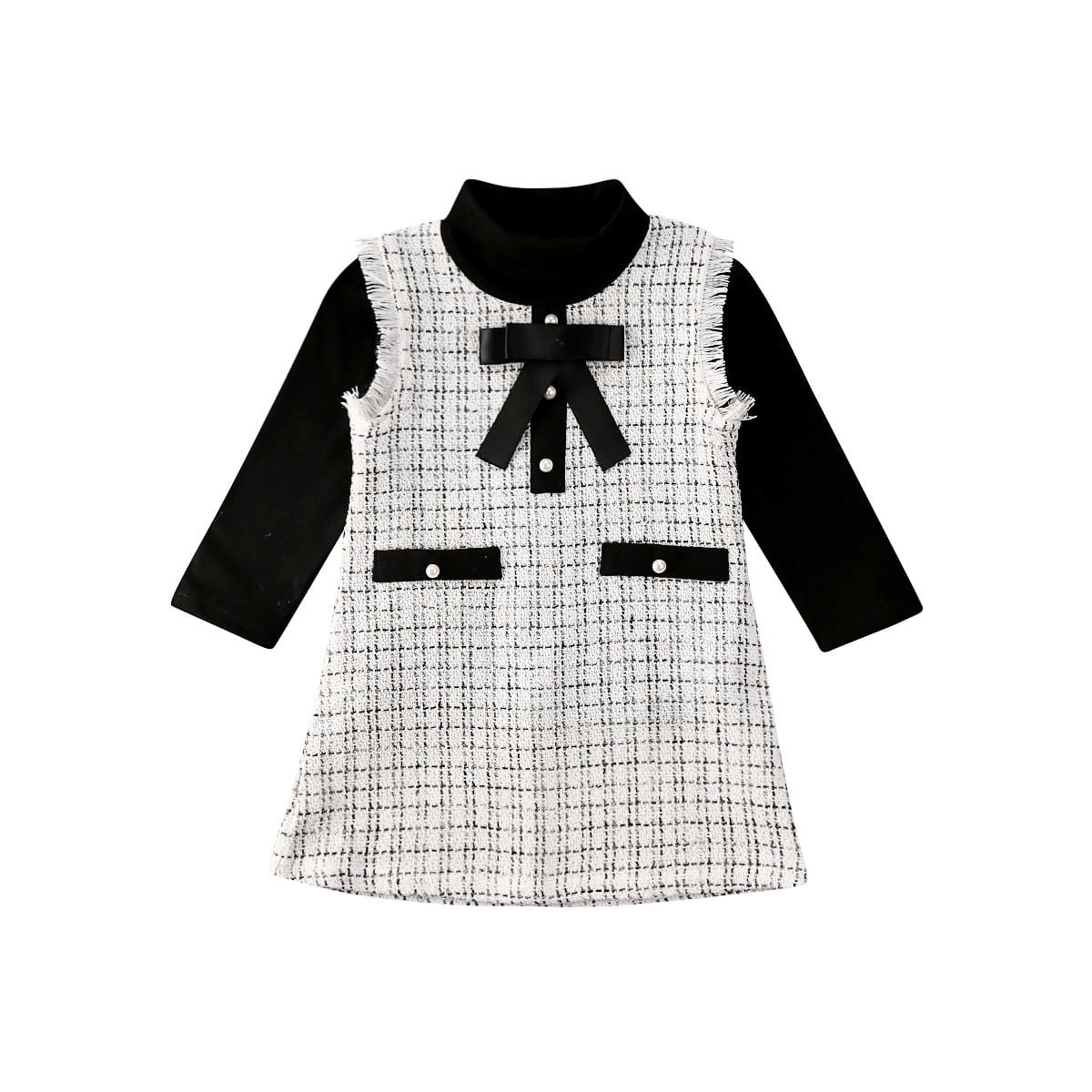 Click here for Zaxarra Girls 2pcs Outfit Turtleneck Long Sleeve T... prices