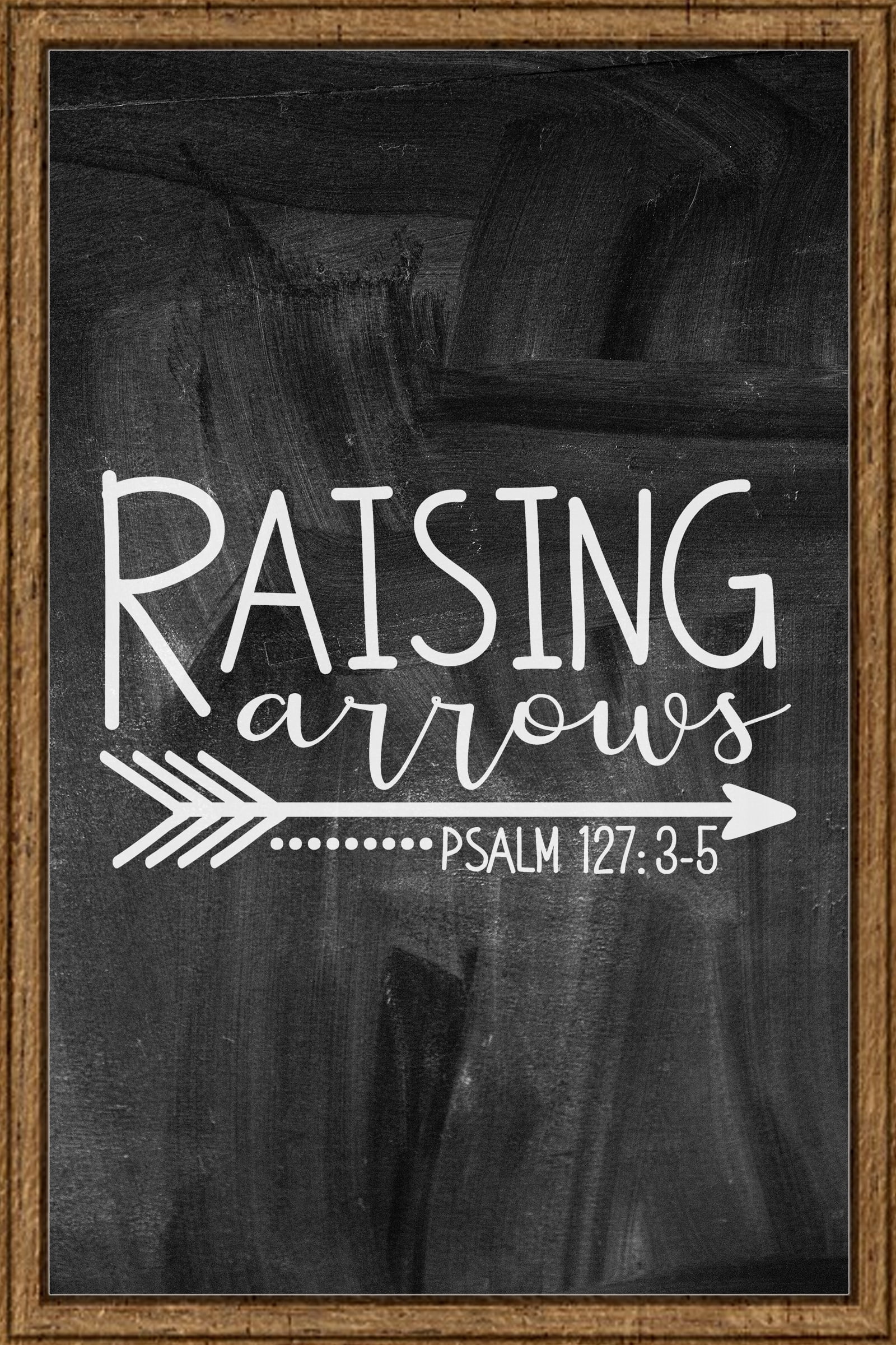 Raising Arrows Psalm 127:3-5 Bible Verse Jesus Christ Religion Tin Sign ...