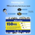 Canvas Snap Kit, Stainless Steel Snaps Marine Grade Snaps for Boat ...