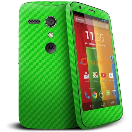 Cruzerlite Carbon Fiber Skins for The Motorola Moto G - Retail ...
