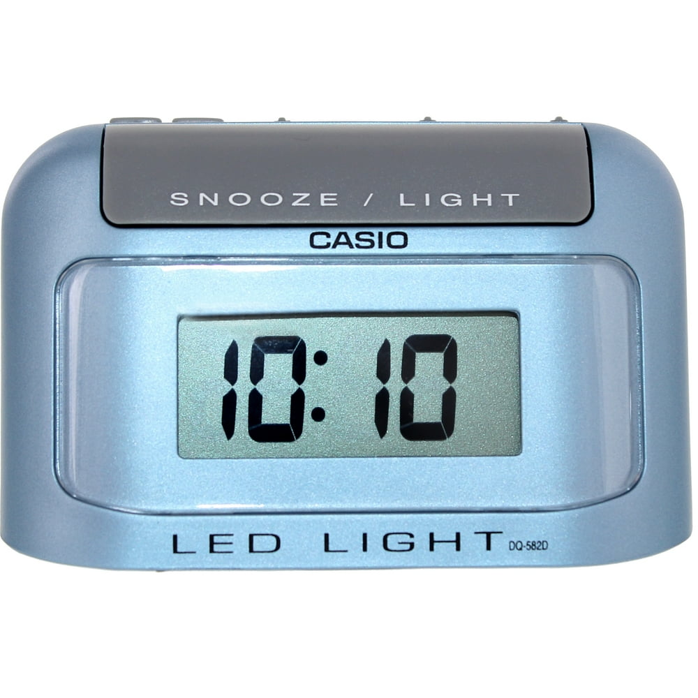 Casio Digital Desk Clock DQ582D-2 - Walmart.com - Walmart.com