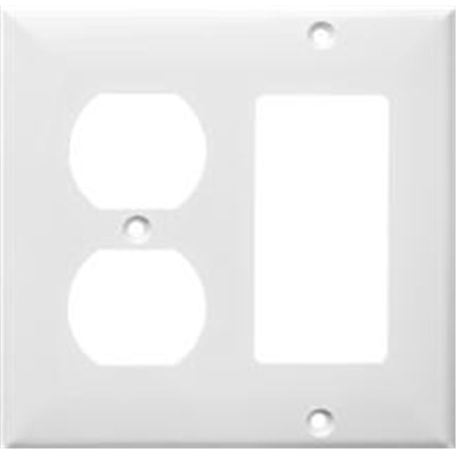 Morris Products 81251 Lexan Wall Plates 2 Gang 1GFCI 1Duplex Tan ...