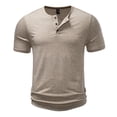 Blmnix Men T Shirts Muscle Work Shirt Oversized Cotton Shirts Tops ...