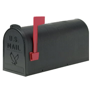 Postal Pro Hampton Plastic Mailbox and Post Kit - White - Walmart.com