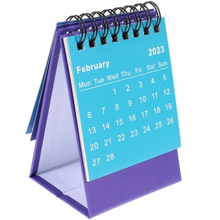 Desk Standing Monthly Calendar Table Calendar Small Desk Calendar ...