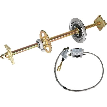 30" Go Kart Rear Axle Kit w/ 72V 1500W Electric Brushless Motor ...
