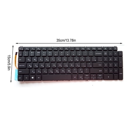 Keyboard Backlit Office Home Key Office Use Typing Board Black Computer ...