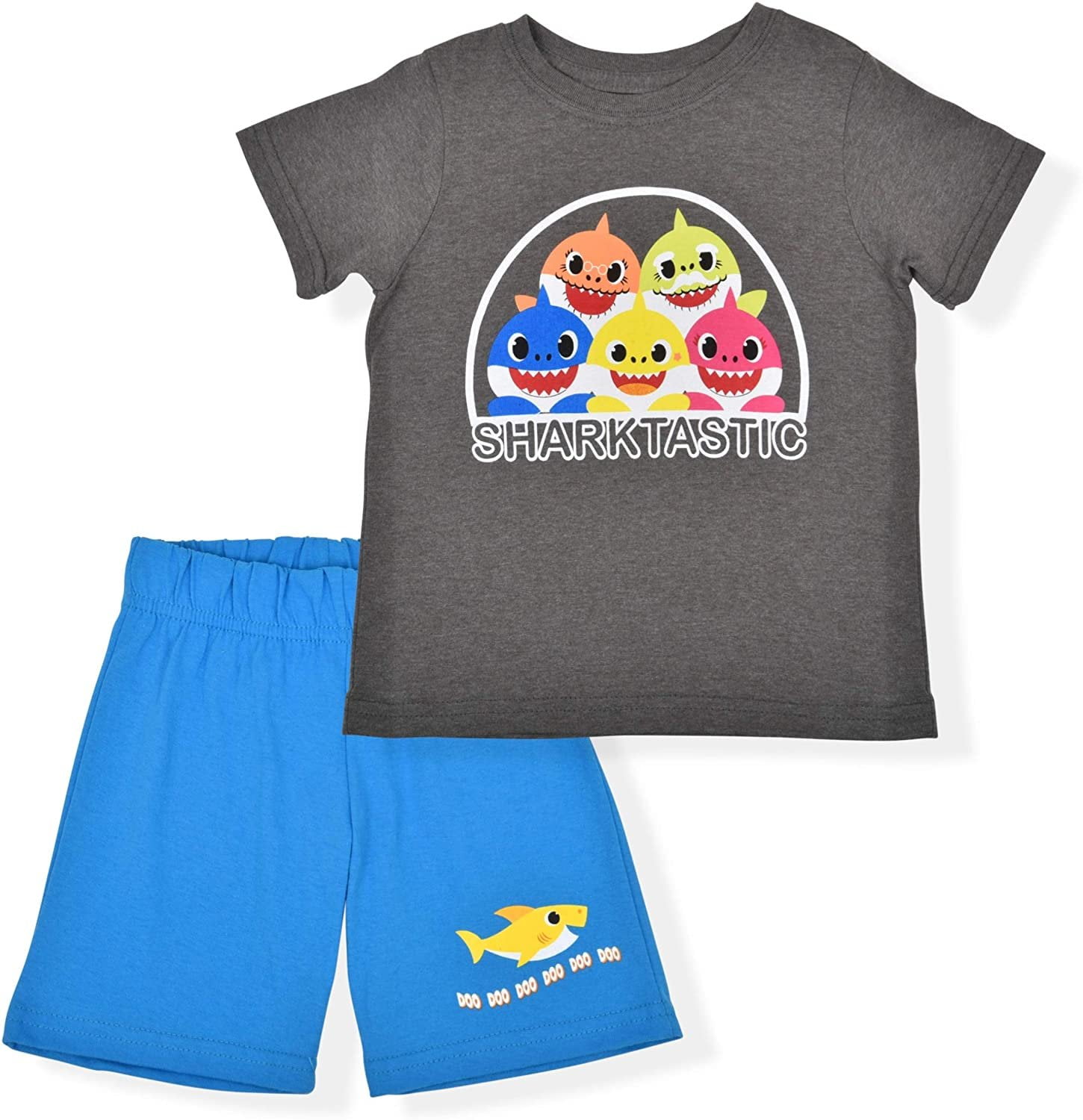 Nickelodeon Baby Shark Boys Shorts Set And Summer Clothes Walmart